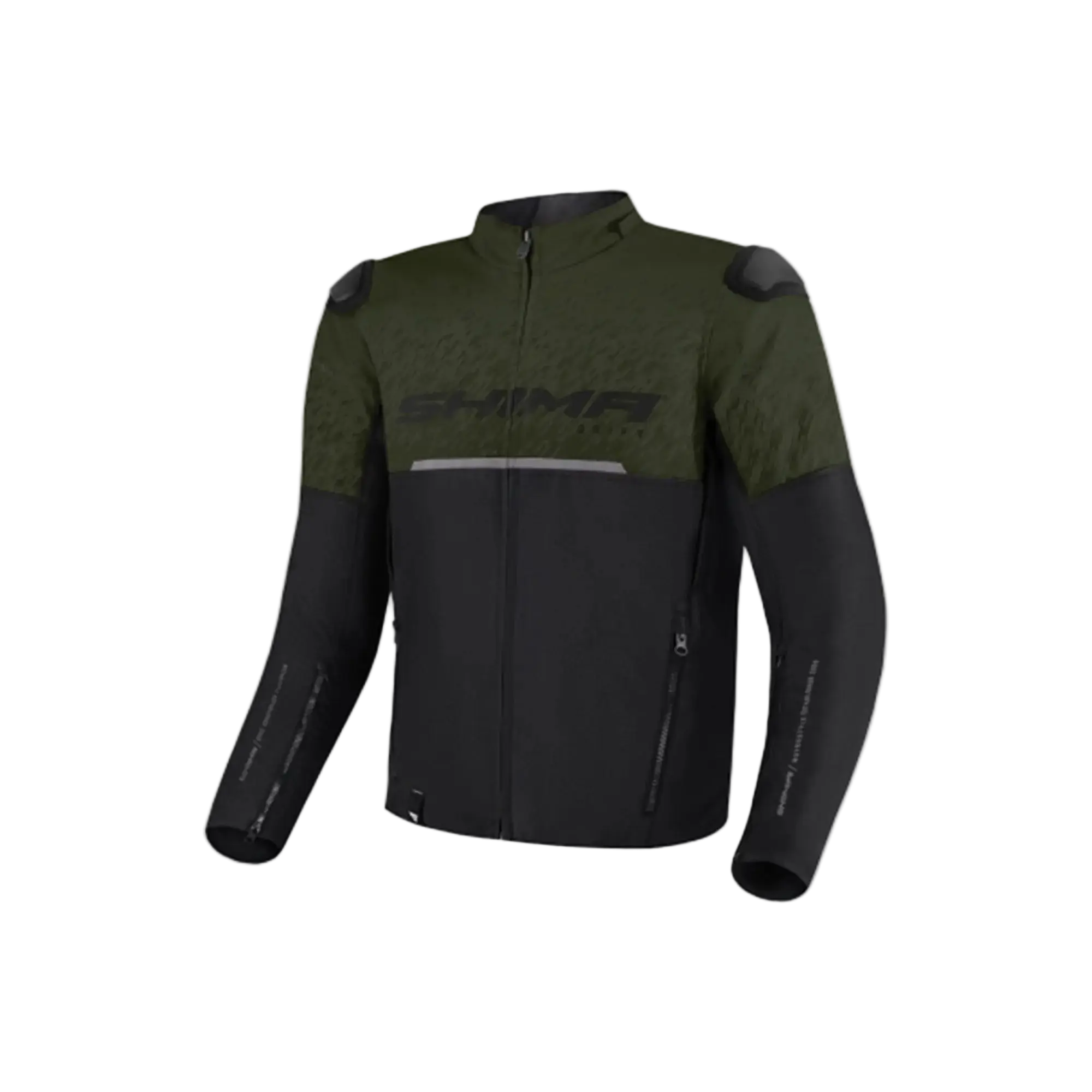 SHIMA Drift Motorcycle Racing Jacket Fabric Black Green - Yamoto.it ...